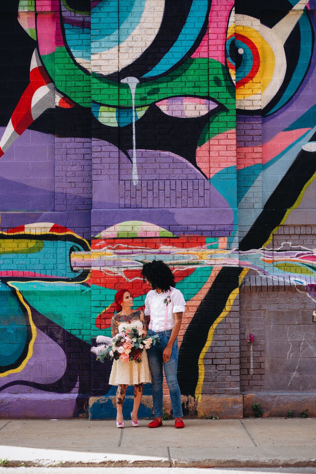 Edgy Street Elopement | chettaratphotography.com